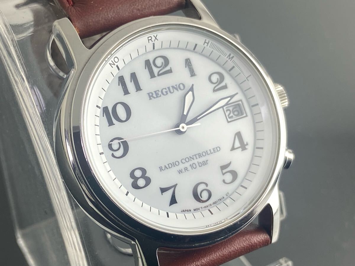 Yahoo!オークション - [A1498]1円～ メンズソーラー電波 CITIZEN シチ...