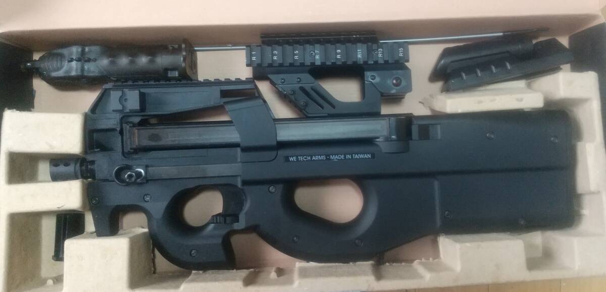 Yahoo!オークション - WE P90 TA-2015 ガスガン カスタム 外部ソース ...