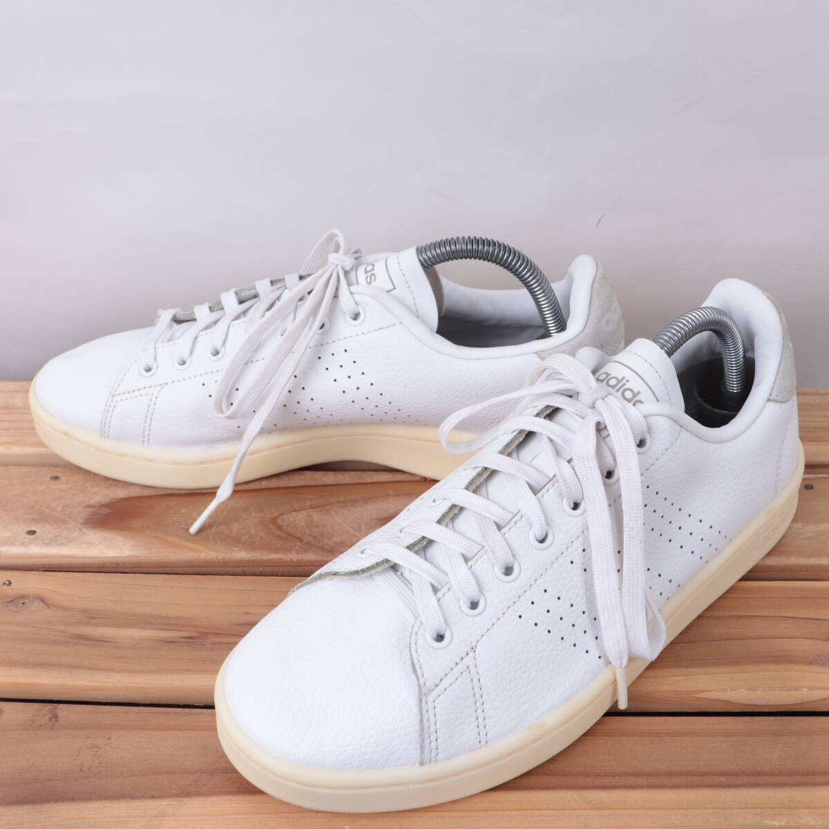 Yahoo!オークション - z8631 アディダス アドバンコート US8 1/2 26.5c...