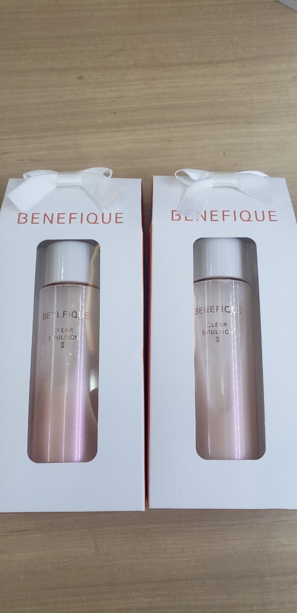 Yahoo!オークション - 資生堂ベネフィーククリアミルク55ml・2品...