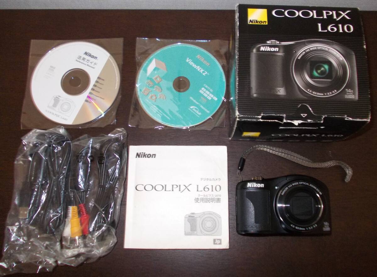 Yahoo!オークション - Nikon COOLPIX L610 デジタルカメラ