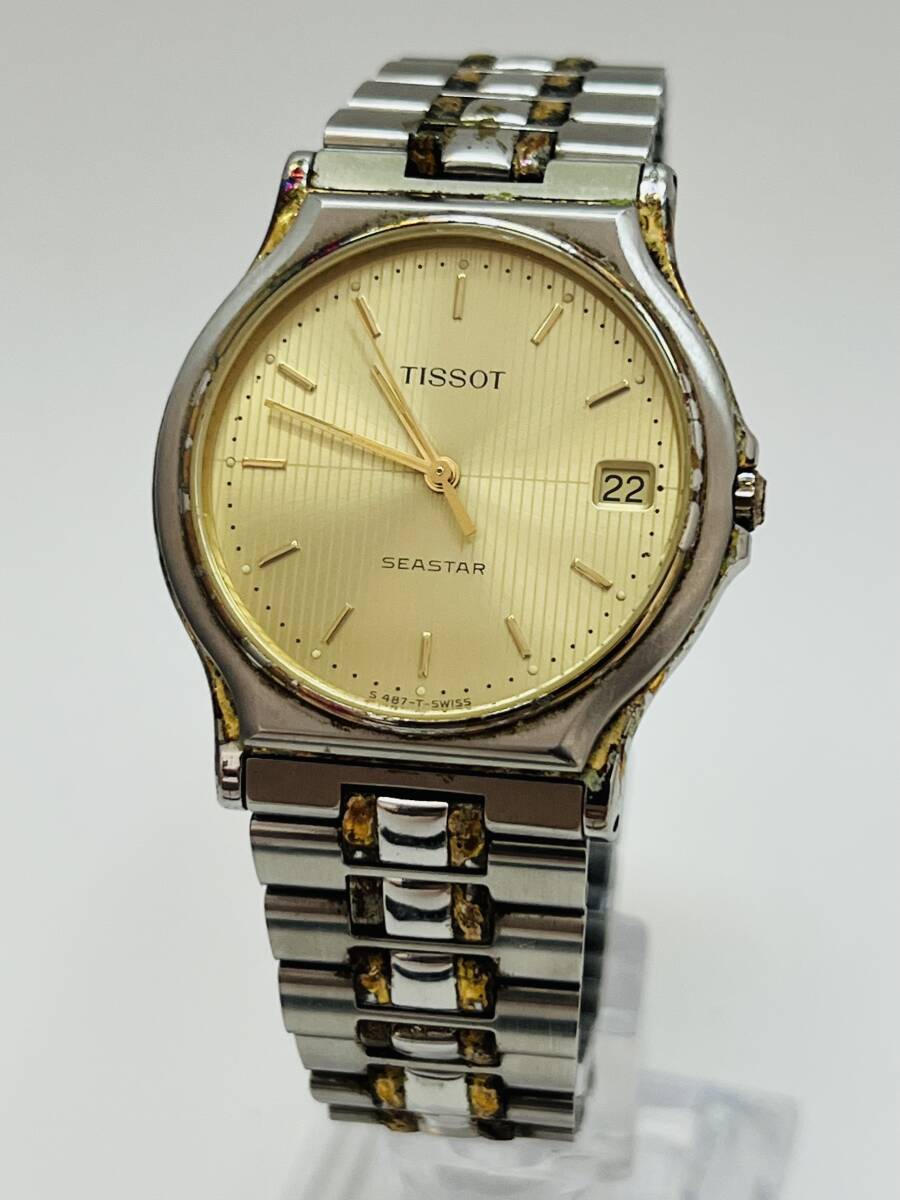 Yahoo!オークション - 動作未確認 TISSOT ティソ SEASTAR シースター 3...