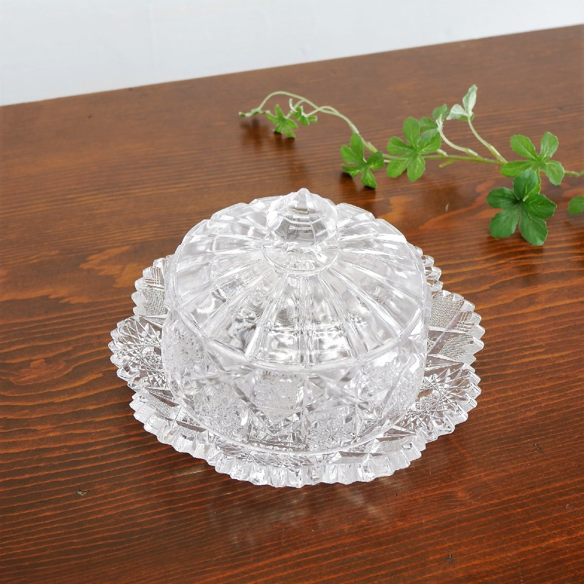 Yahoo!オークション - #4017 アメリカ アンティーク キャンディーポッ...