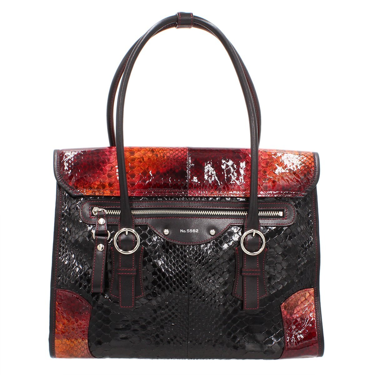 Yahoo!オークション - K2224 美品 coto JRA パイソンxエナメルレザー...