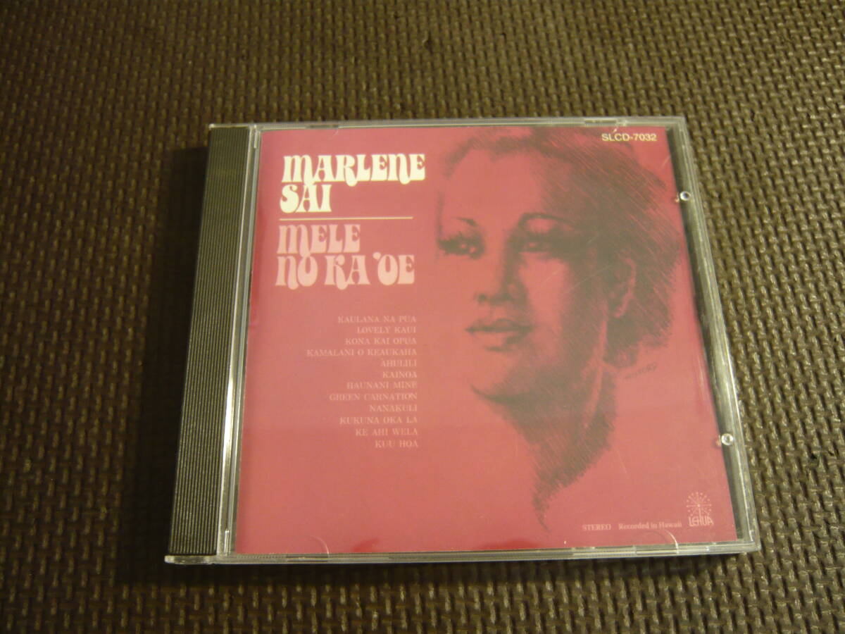 Yahoo!オークション - ハワイアンCD《Marlene Sai Mele No Ka 'Oe》中...