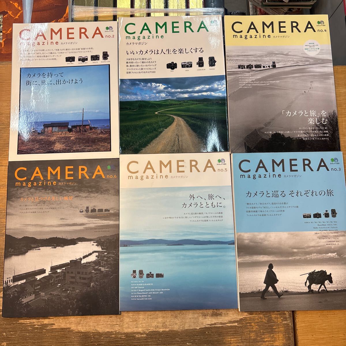 Yahoo!オークション - J0309-1.CAMERA magazine 6巻セット カメラ マガ...