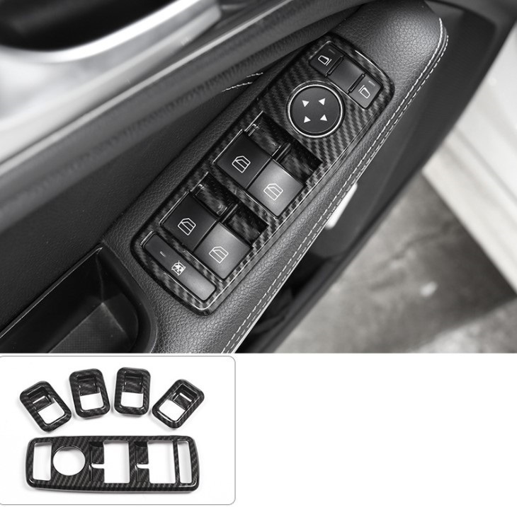 Yahoo!オークション - メルセデス ベンツ カーボン ルック ウインドウ ...