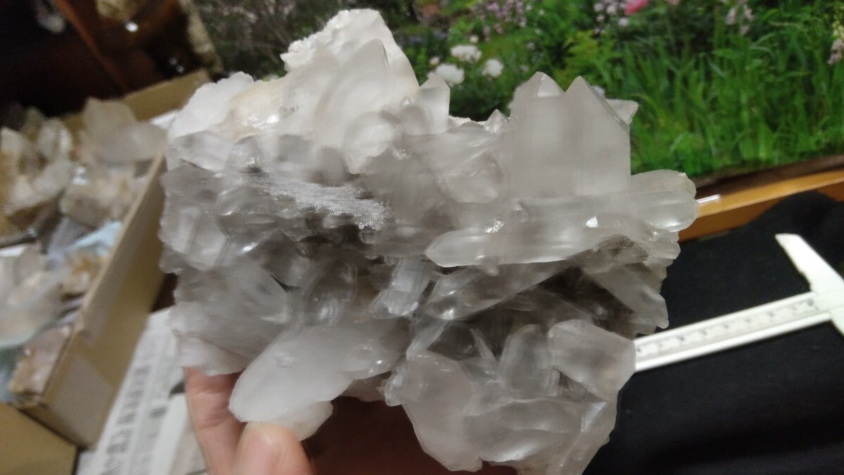 Yahoo!オークション - C0315-11水晶 752.7g