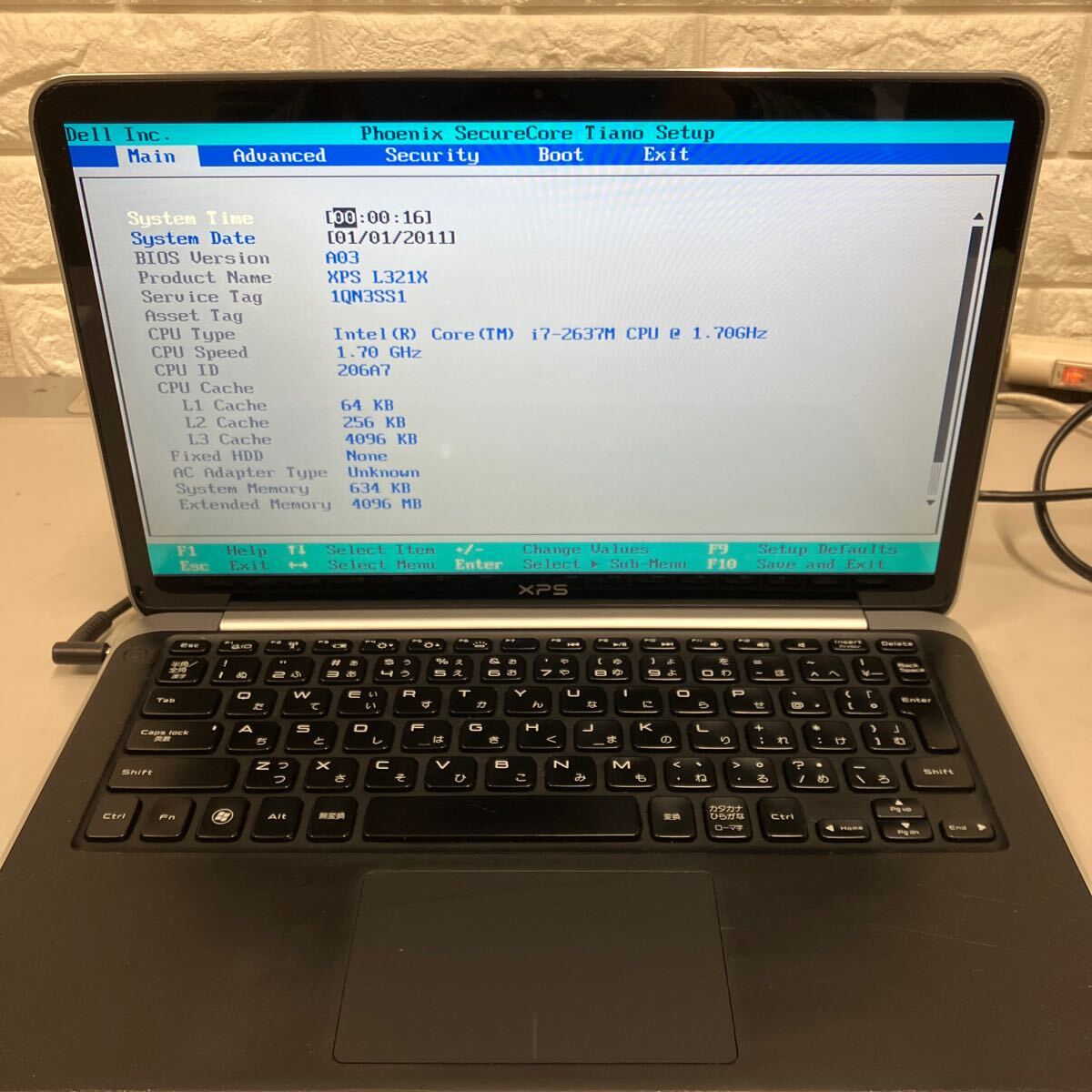 Yahoo!オークション - X101 DELL XPS L321X P29G Core i7 2637M メモリ...