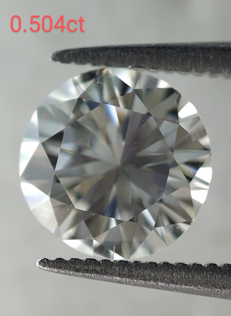Yahoo!オークション - 【3/8 安値〜】天然ダイヤモンド ルース 0.504ct...
