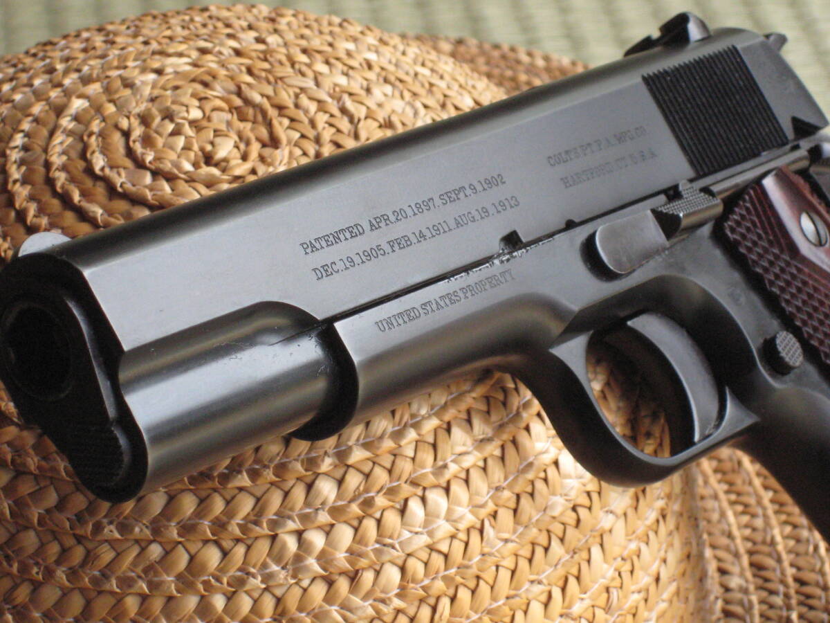 Yahoo!オークション - WA コルト M1911 US NAVY ミーリングカスタム 新...