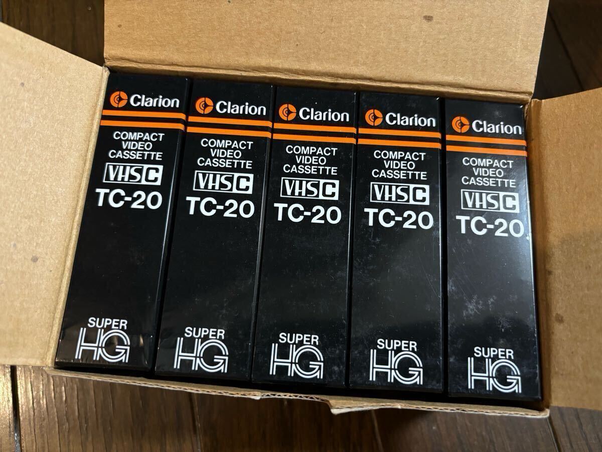 Yahoo!オークション - 泡 Clarion VHSC TC-20 SUPER HG 未使用 未開封...
