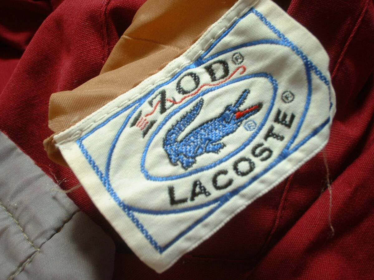 Yahoo!オークション - 80sビンテージIZOD LACOSTEリバーシブルスイング...