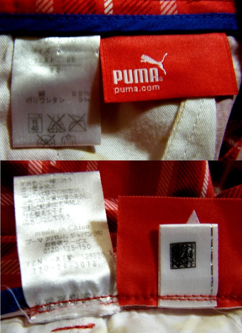 Yahoo!オークション - 伸縮/美品 PUMA GOLF ストレッチパンツ w85 薄手...