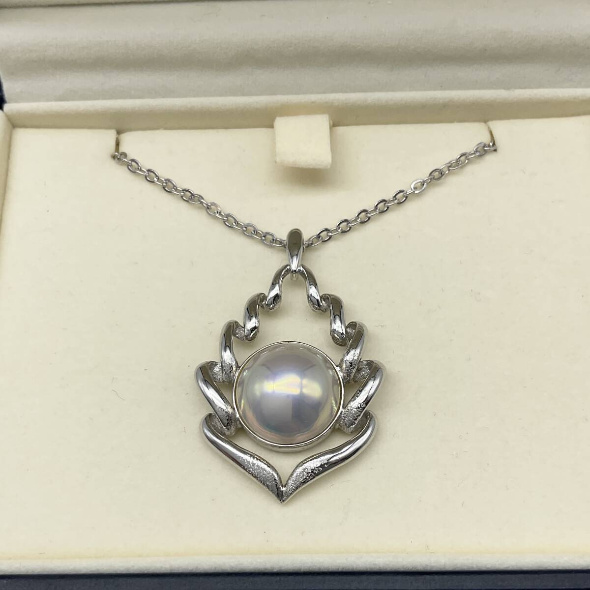 5547】田崎真珠 TASAKI PEARL タサキ マベパール ロング 5547】田崎真珠 TASAKI PEARL タサキ マベパール ロング