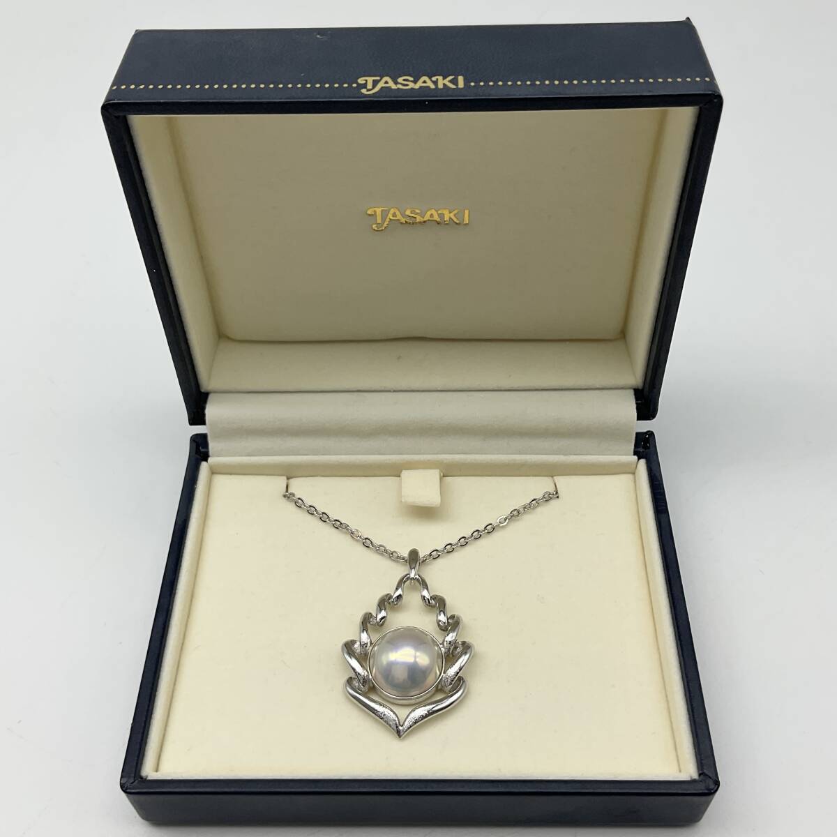 5547】田崎真珠 TASAKI PEARL タサキ マベパール ロング 5547】田崎真珠 TASAKI PEARL タサキ マベパール ロング