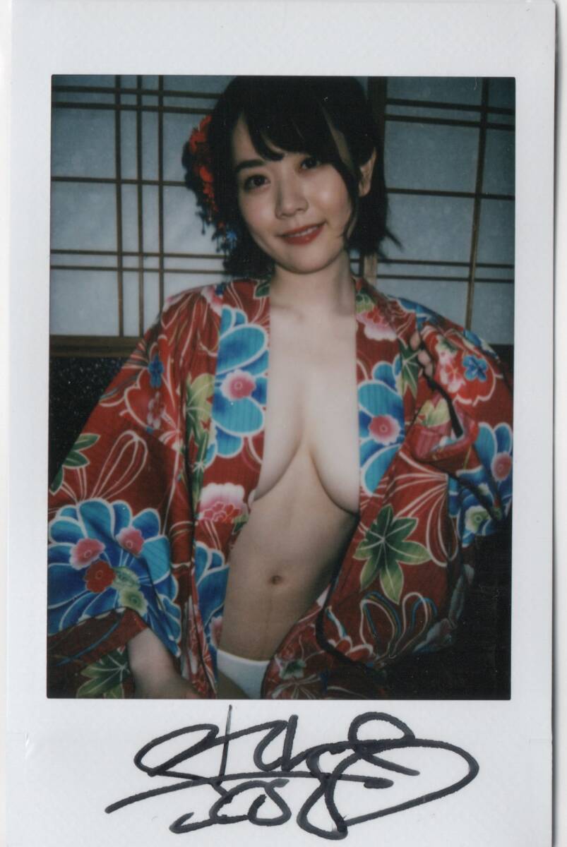 【樂淘letao】日本代購代標第一品牌－水卜さくら 直筆サイン入りチェキ ＃8