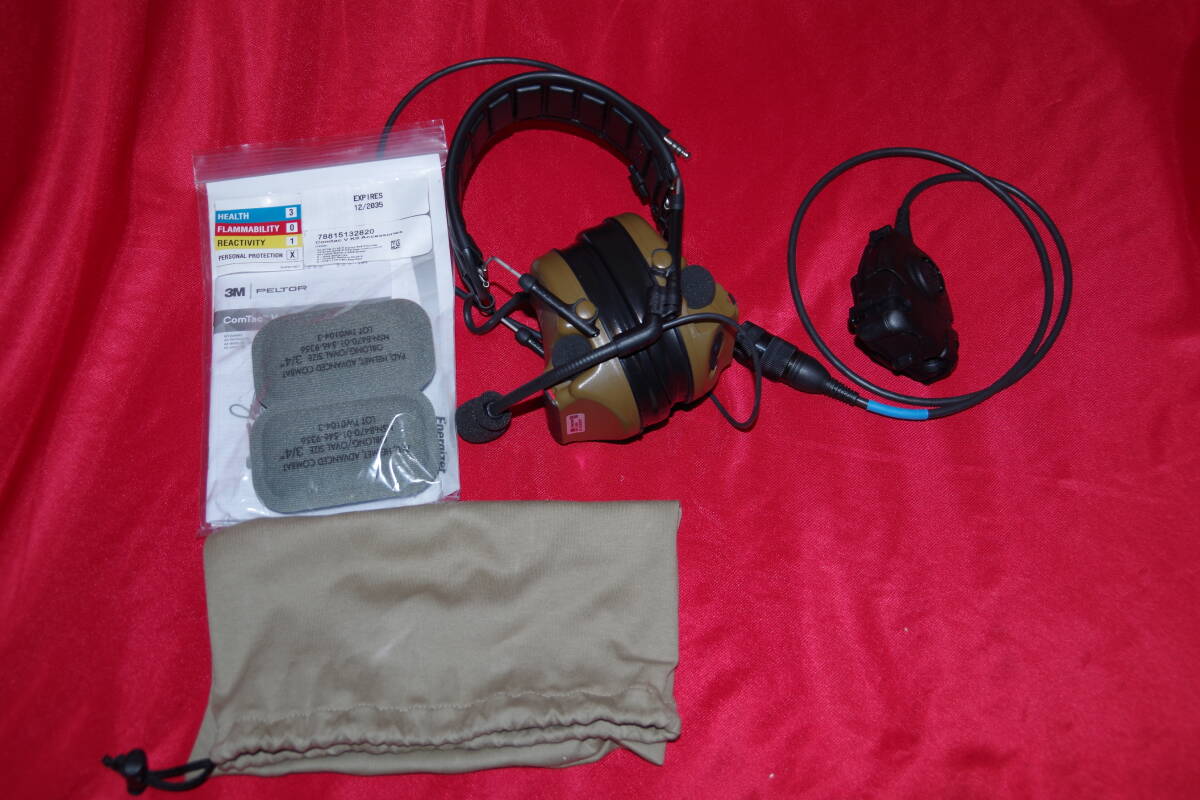 Yahoo!オークション - 実物 未使用 COYOTE 【PELTOR COMTAC V (コムタ...