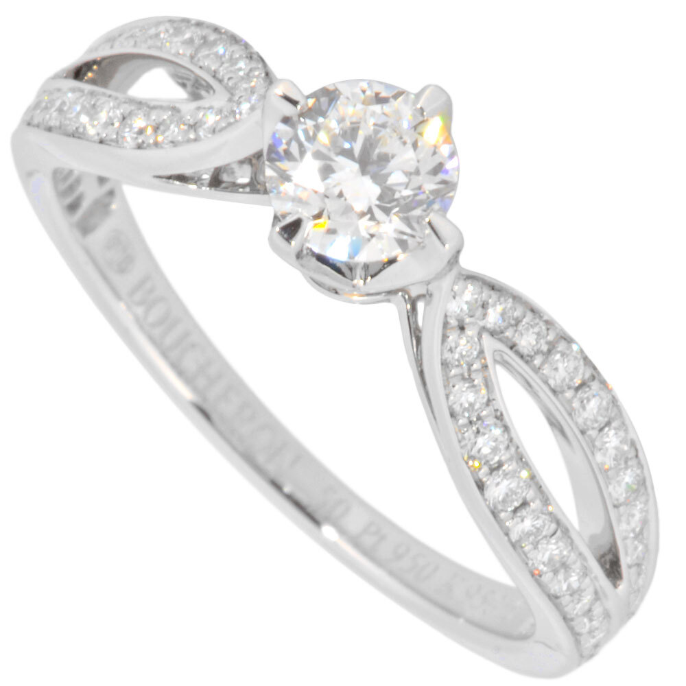 Yahoo!オークション - ブシュロン BOUCHERON ポン ドゥ パリ ダイヤモ...