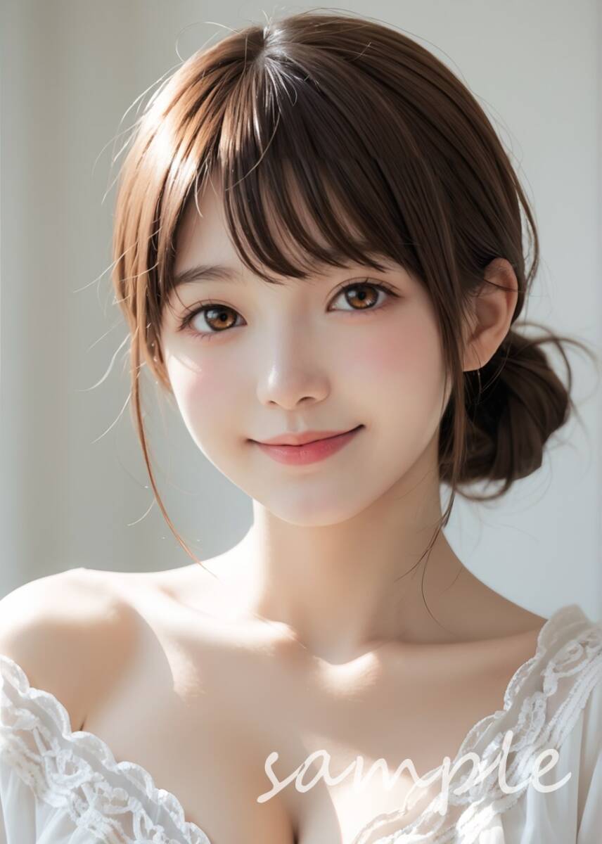 Yahoo!オークション - RE0063 清楚 美乳 美女 A4 ポスター 1点物 水着 ...