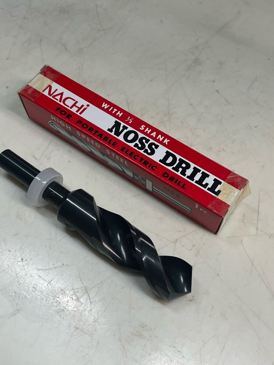 Yahoo!オークション - NACHI 1/2シャンク ノスドリル φ24.0mm 未使用