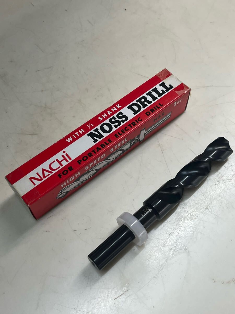 Yahoo!オークション - NACHI 1/2シャンク ノスドリル φ17.0mm 未使用