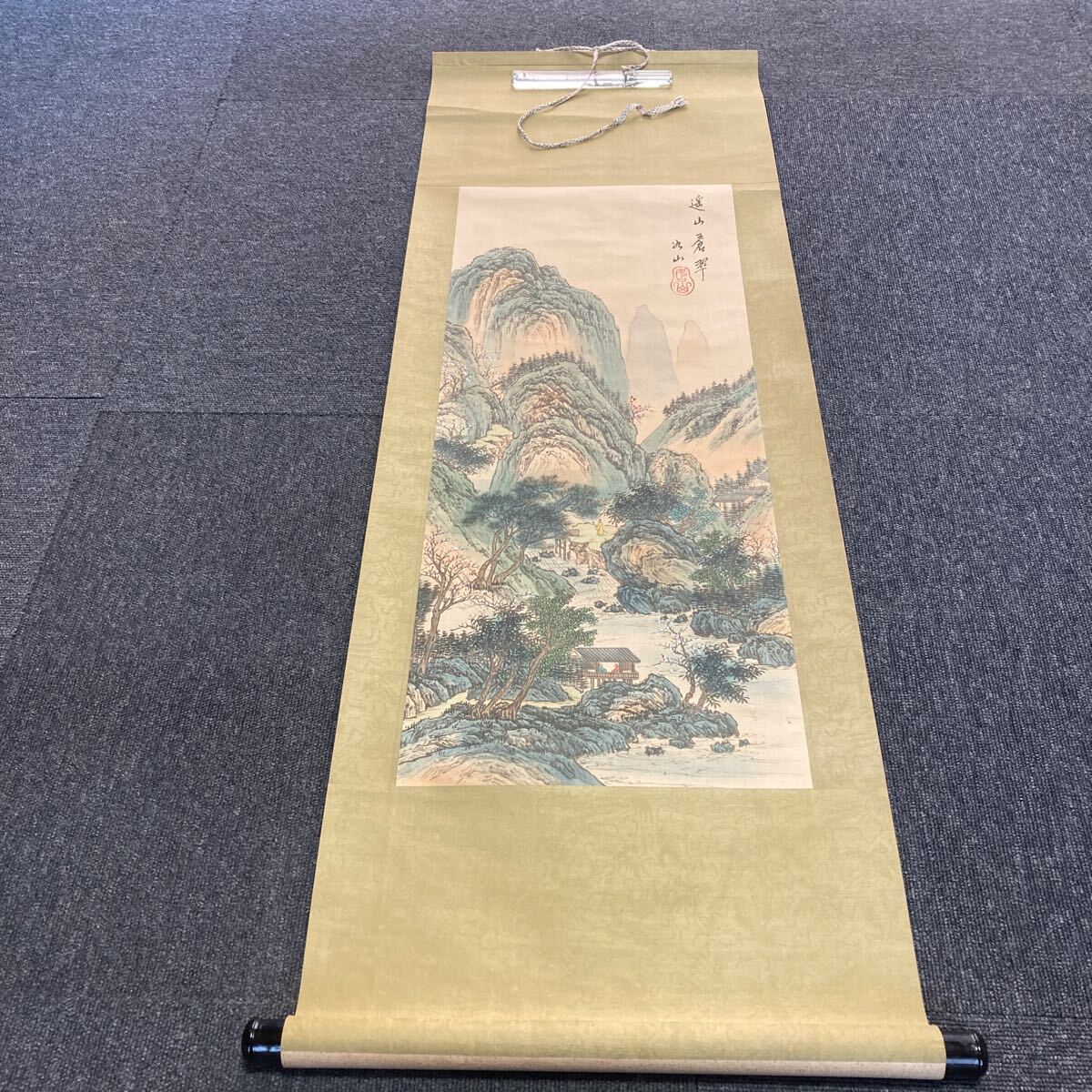 Yahoo!オークション - 【模写】掛軸 中国 絹本 箱無 同梱可能 No.6913