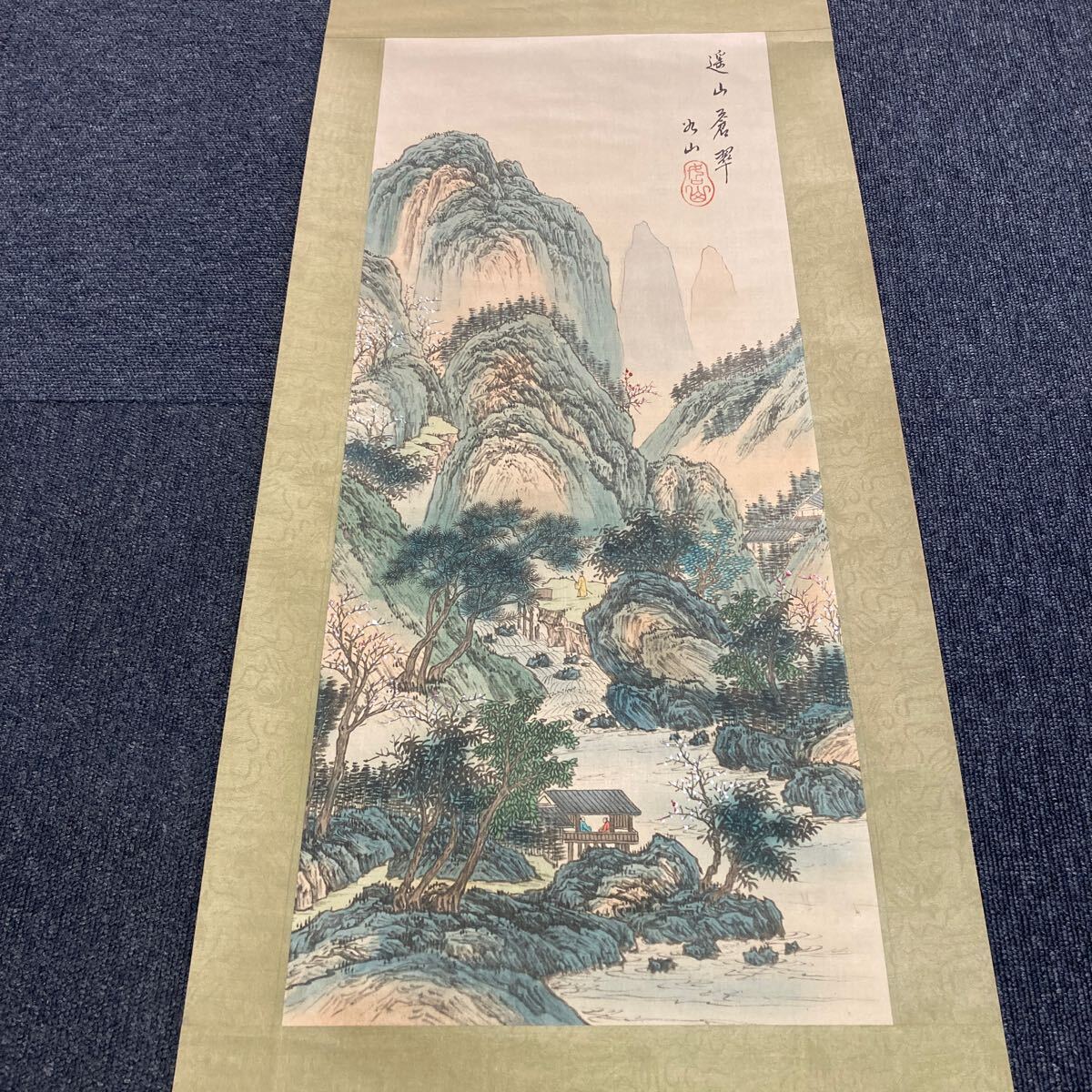 Yahoo!オークション - 【模写】掛軸 中国 絹本 箱無 同梱可能 No.6913