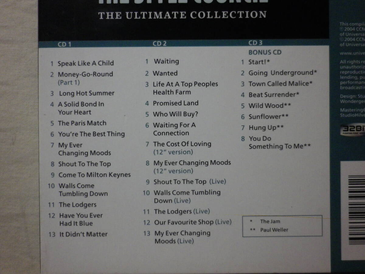 Yahoo!オークション - 『The Style Council/The Ultimate Collection(2...