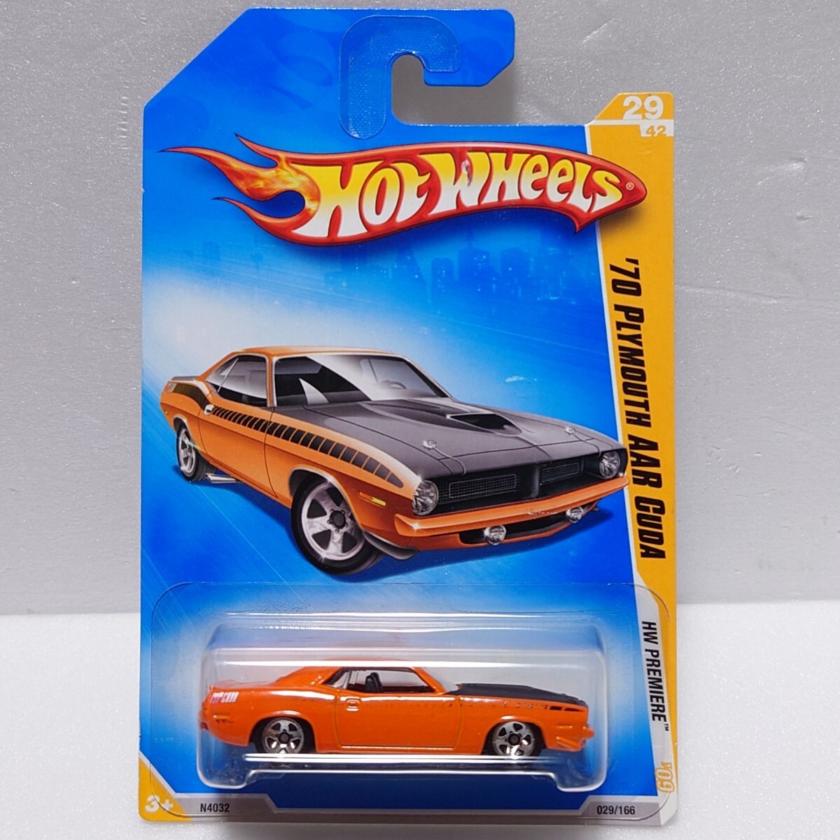 Yahoo!オークション - '70 プリマス AARクーダ/オレンジ/ホットウィー...