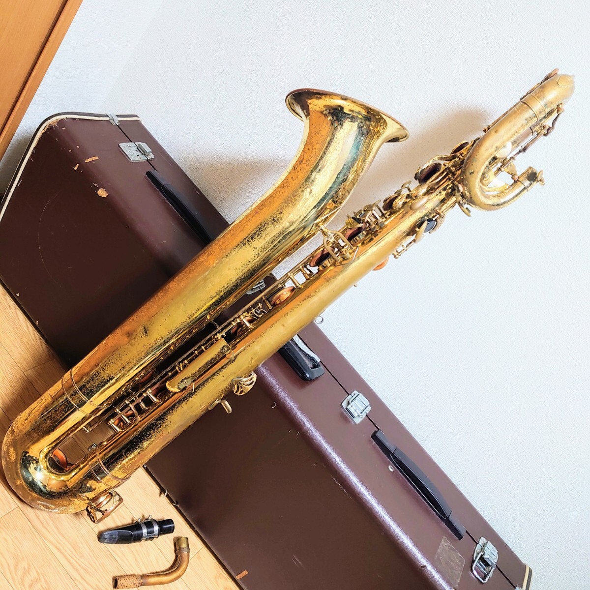 Yahoo!オークション - YAMAHA YBS-41 バリトン サックス ヤマハ サクソ...