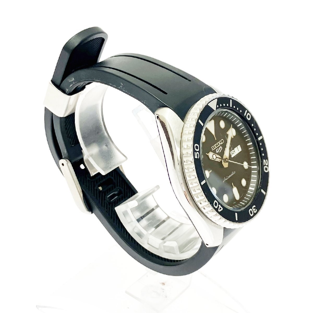 1円スタート】【訳あり品】SEIKO セイコー 4R36-07G0 5スポーツ 1円スタート】【訳あり品】SEIKO セイコー 4R36-07G0 5スポーツ