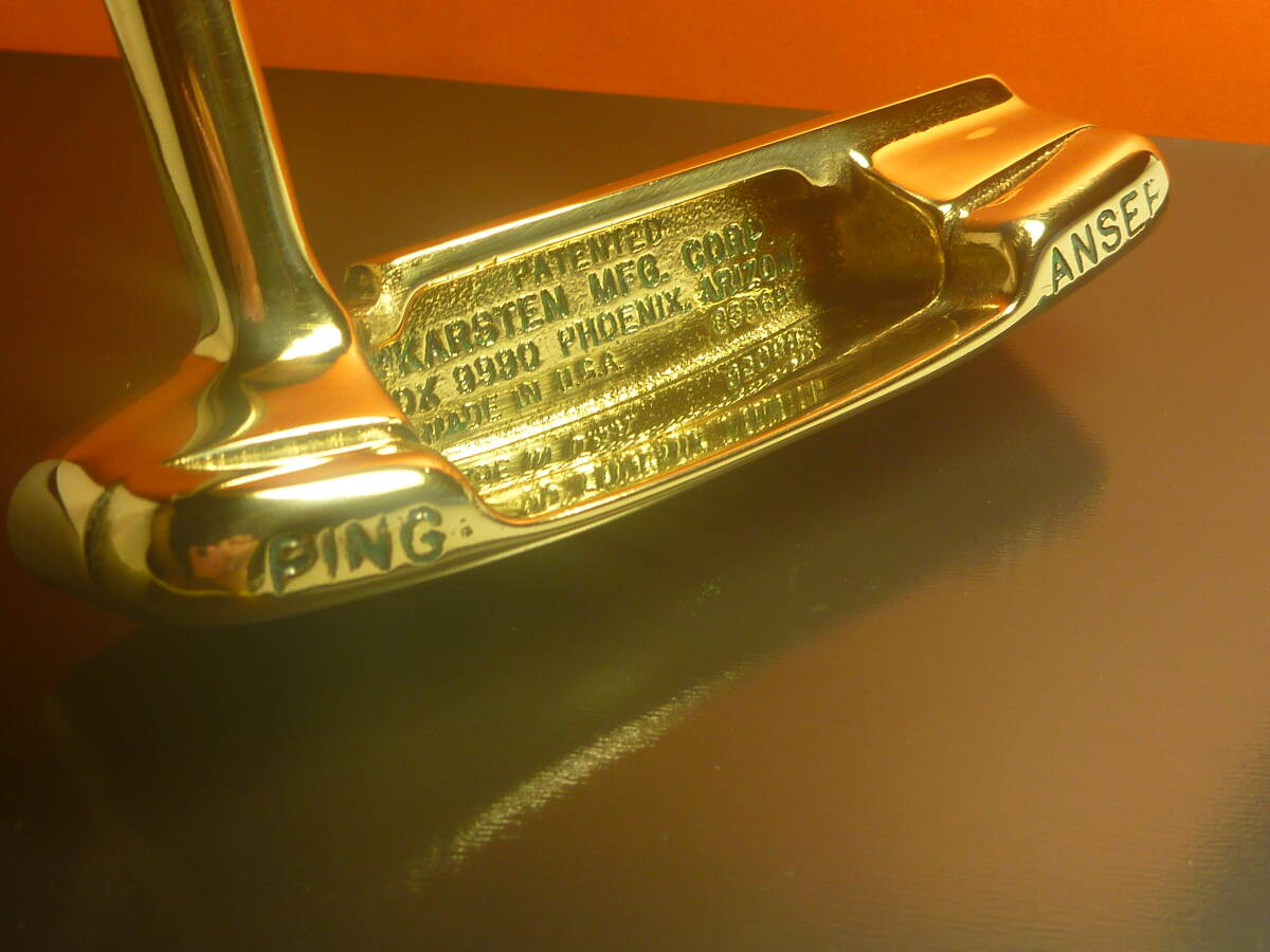 Yahoo!オークション - 33インチ 美品 PING ANSER KARSTEN ブロンズX...