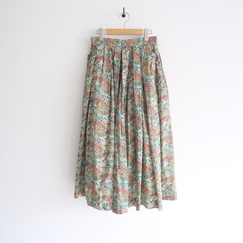 2022SS / LIBERTY リバティ / YAECA WRITE ヤエカ ライト / TUCK CULOTTE #HARRY JAMES JUNGLE スカート S / 92622 / ...
