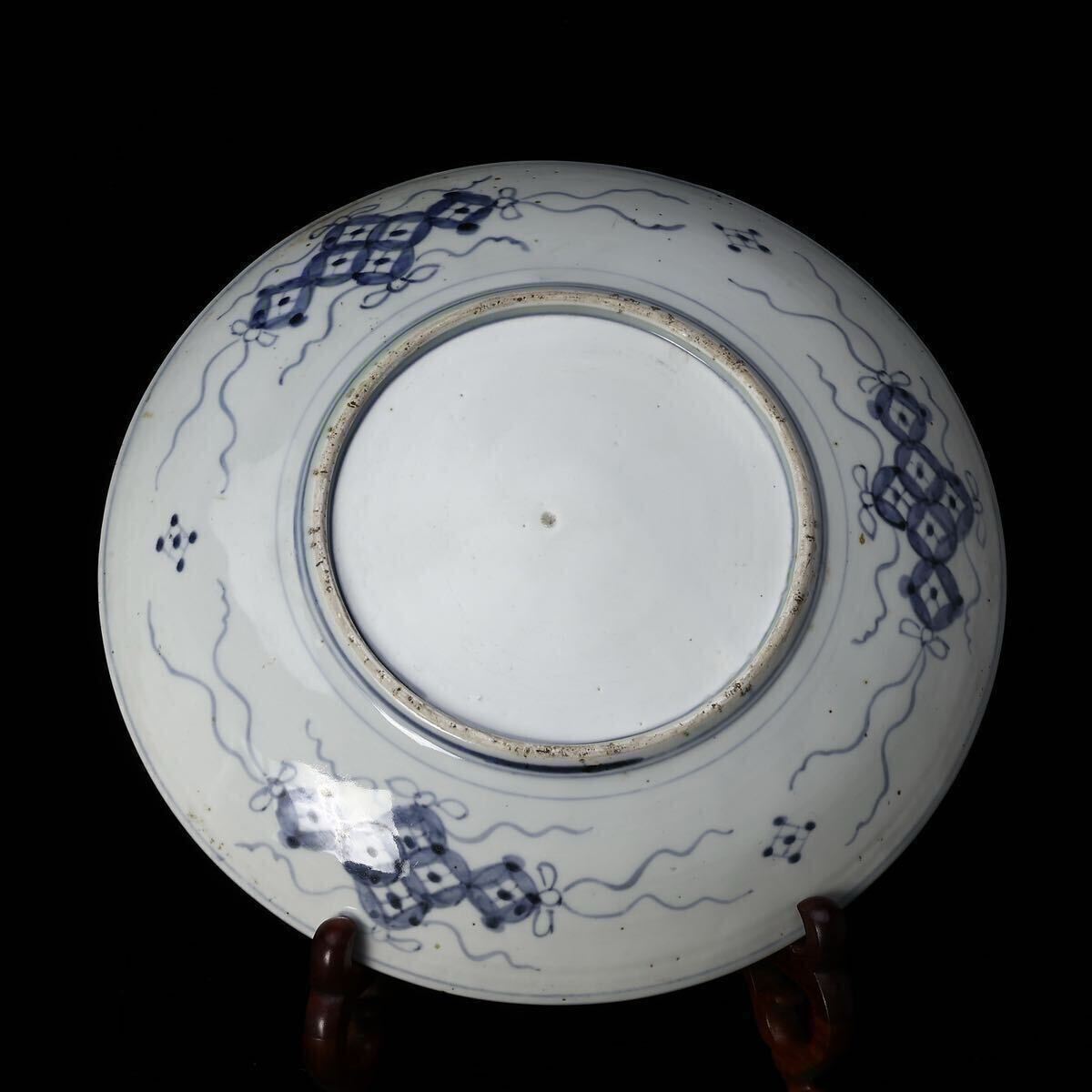 江戸期 古伊万里 九谷 色絵 金彩 飾皿 大飾皿 大皿 麒麟 松竹梅 江戸期 古伊万里 九谷 色絵 金彩 飾皿 大飾皿 大皿 麒麟 松竹梅