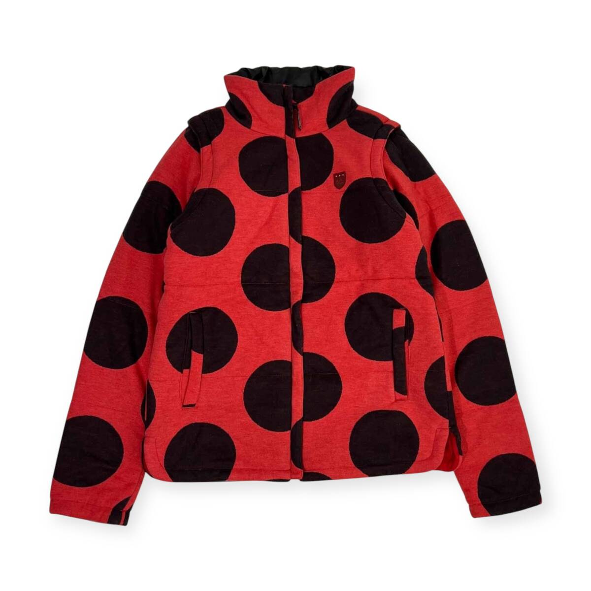 Yahoo!オークション - 2WAY Kolwin コルウィン ドット柄 中綿 ジャケッ...