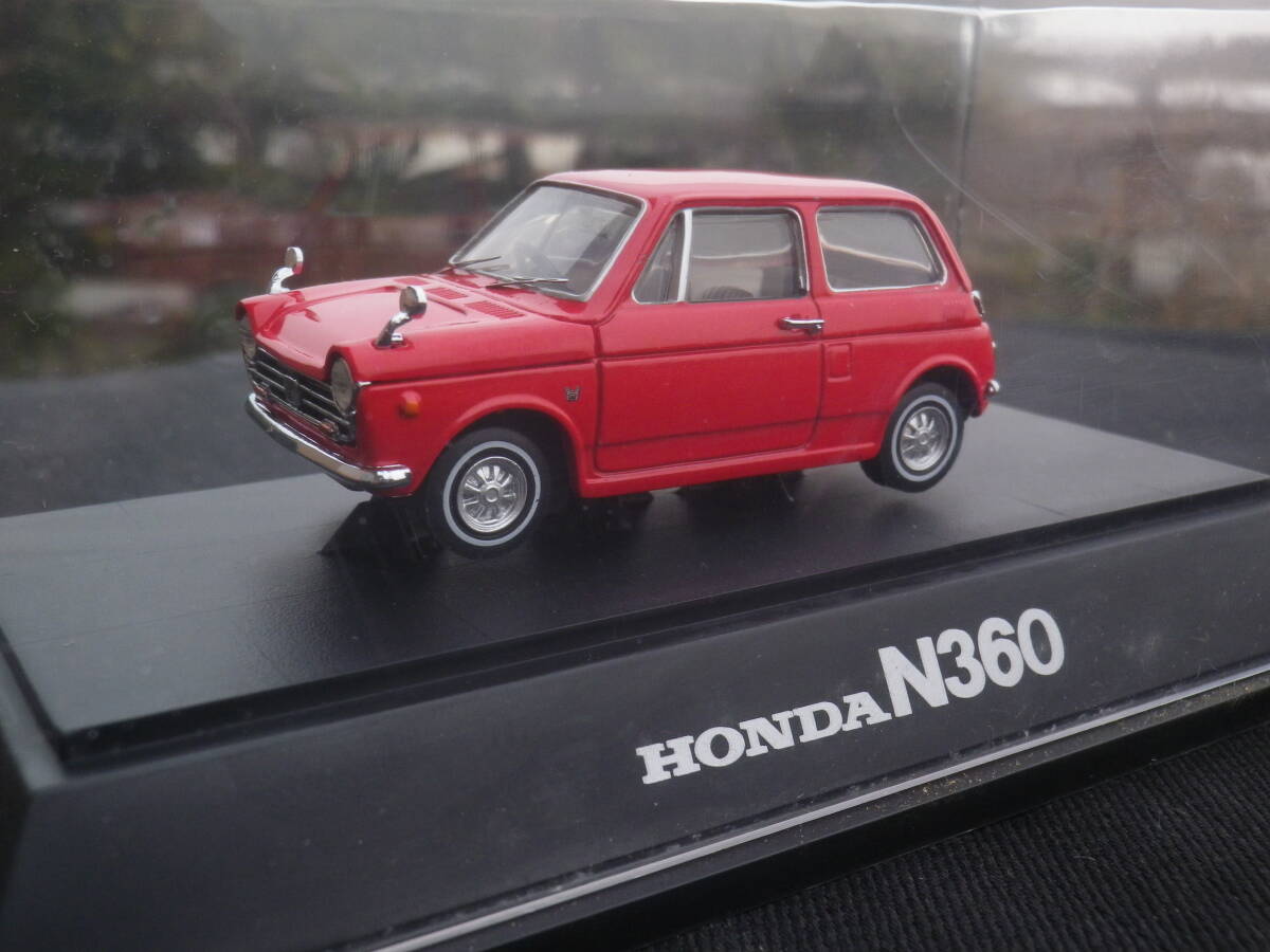 Yahoo!オークション - 絶版 初期黒箱 MMP 1/43 HONDA ホンダ N360 RED ...