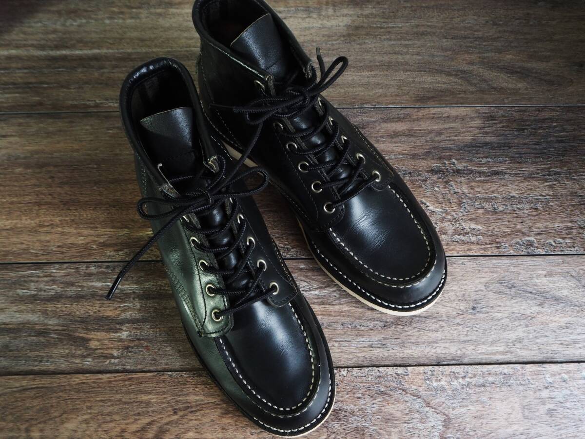 Yahoo!オークション - レッドウィング REDWING 8130 黒セッター クラシ...