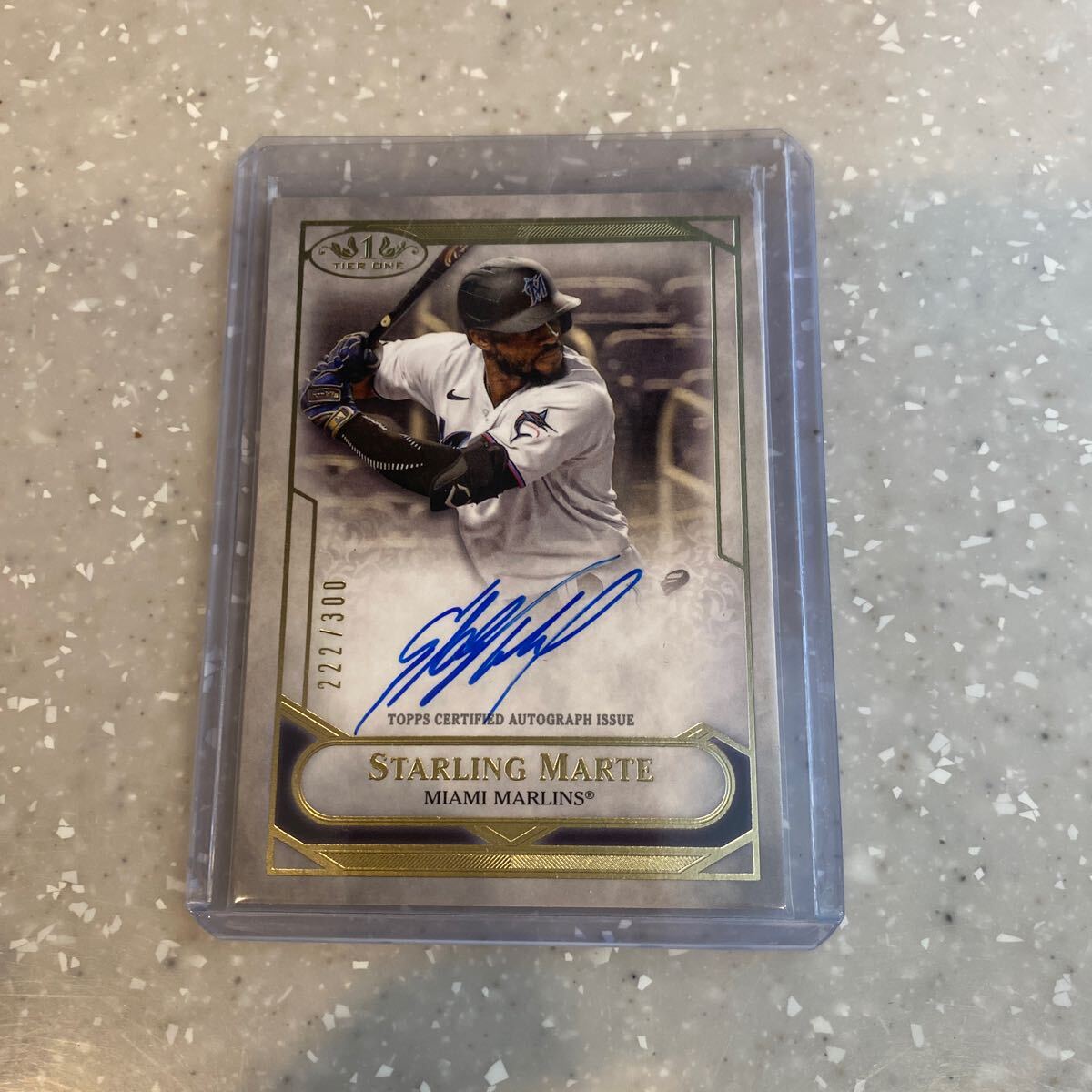 Yahoo!オークション - Topps Tier One Starling Marte Auto 300枚限定