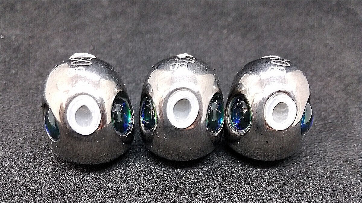 Yahoo!オークション - タングステンヘッド 60g3個セット 鯛ラバ 安全の...