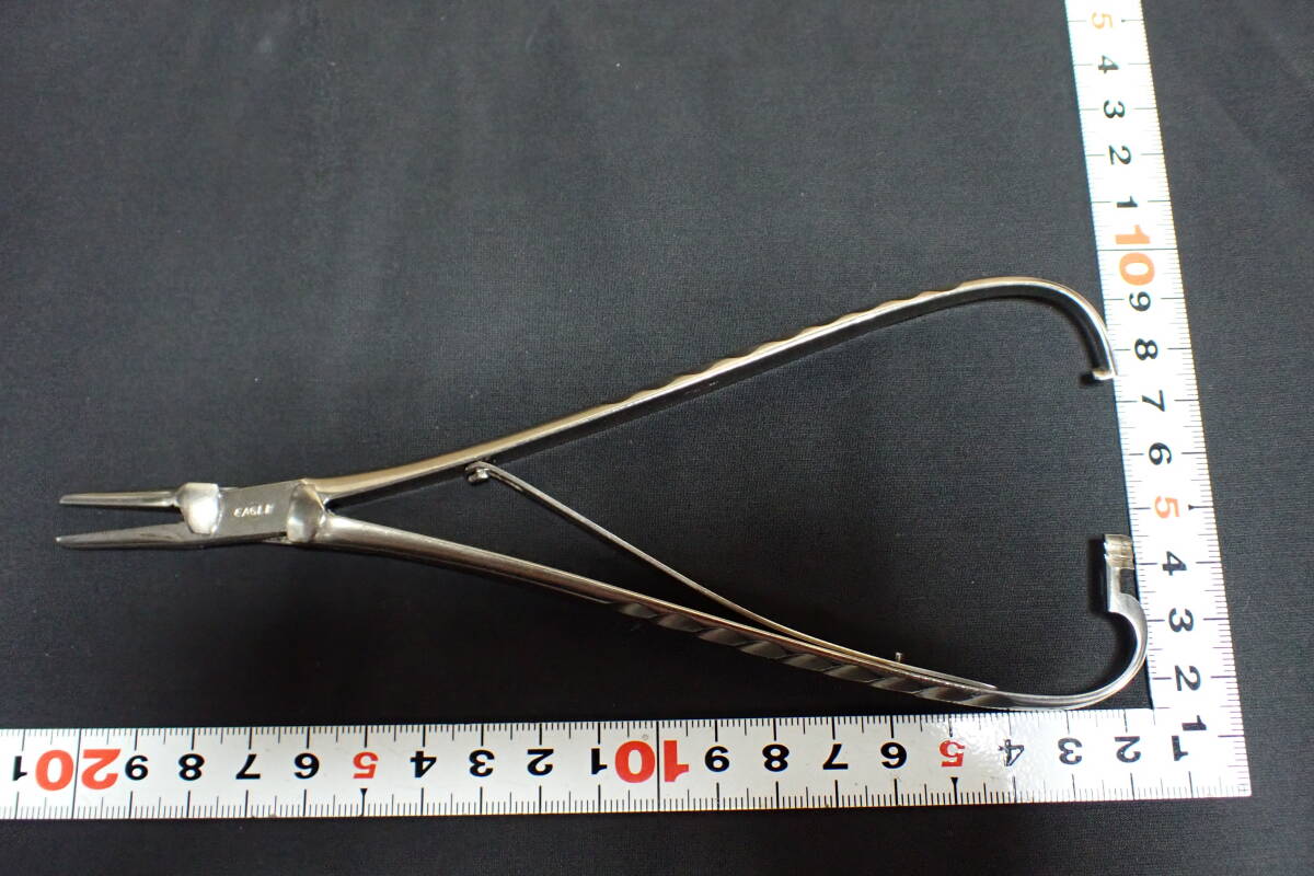 Yahoo!オークション - A167# 手術診療器具 Eagle 持針器 ドイツ製 2412...