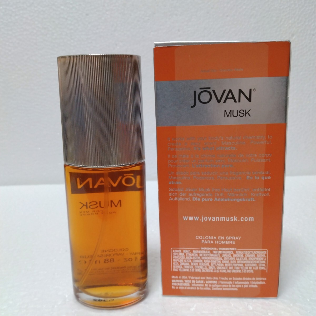 Yahoo!オークション - ジョーバン ムスク フォーメン コロン 88ml JOVA...