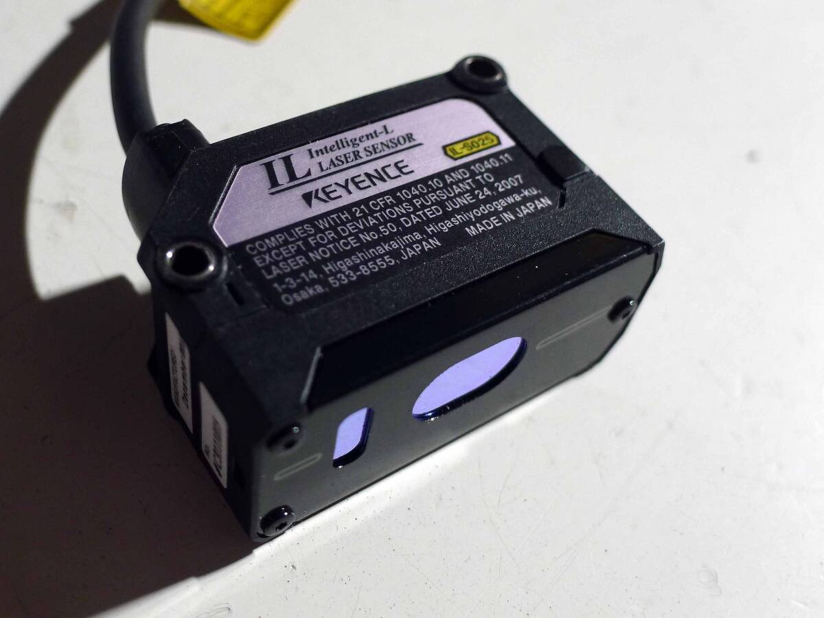 KEYENCE CMOSレーザアプリセンサ センサヘッド /IL-S025 現状品(電材、配電用品)｜売買されたオークション情報、yahooの商品情報をアーカイブ公開 - オークファン ...