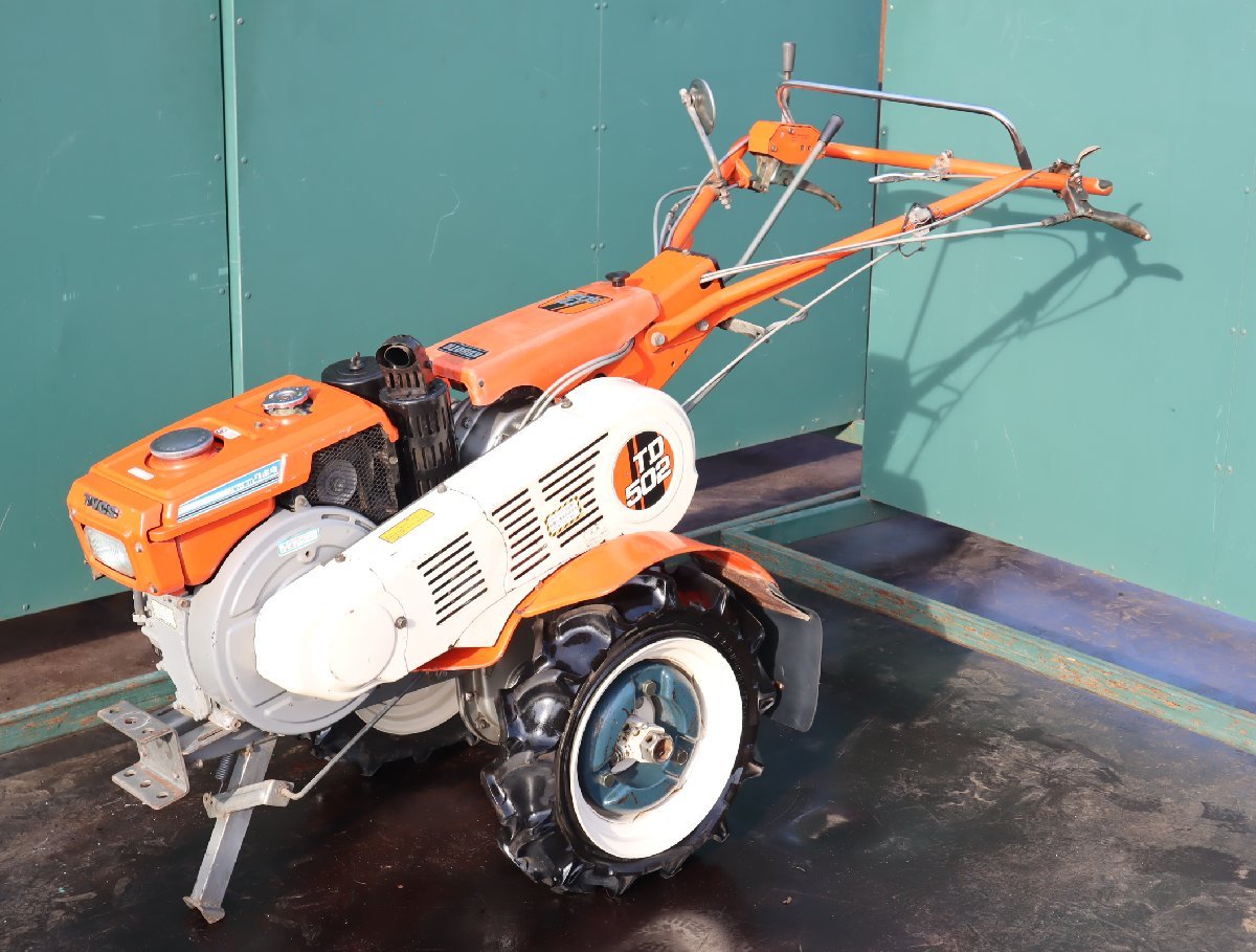 Yahoo!オークション - 西P KUBOTA クボタ 耕うん機 TD502 管理機 ディ...