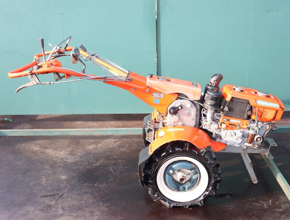 Yahoo!オークション - 西P KUBOTA クボタ 耕うん機 TD502 管理機 ディ...
