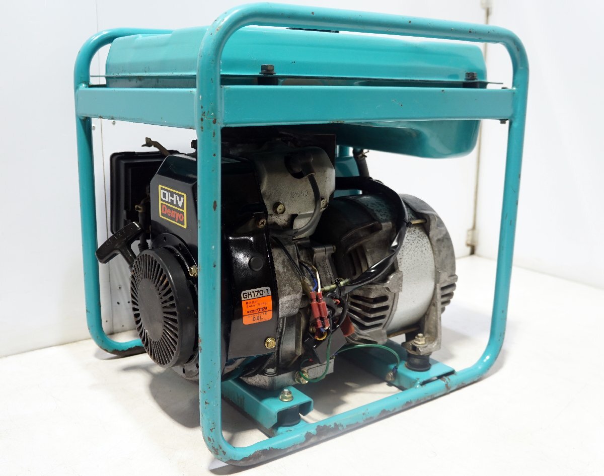 Yahoo!オークション - 西H Denyo デンヨー エンジン駆動発電機 デンヨ...