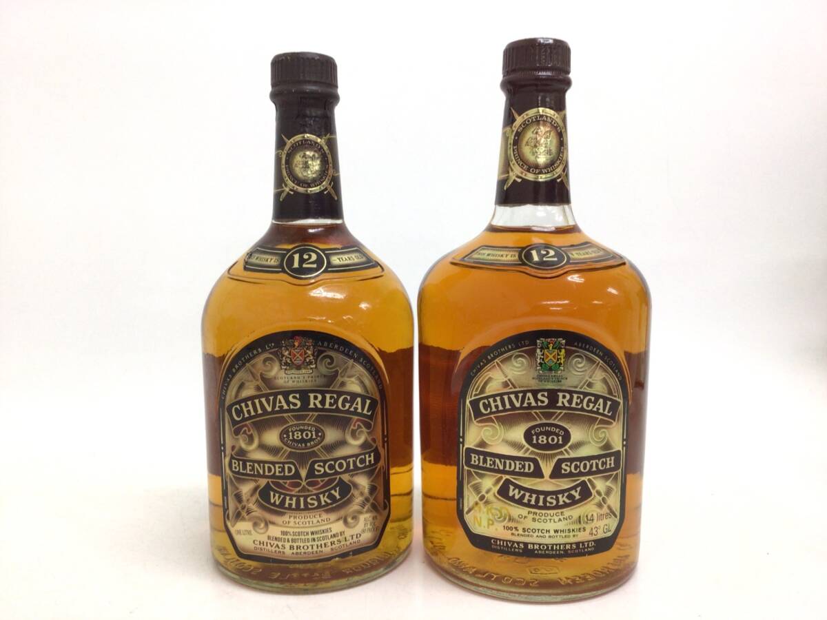 Yahoo!オークション - ウイスキー whisky シーバスリーガル 12年 2本セ...