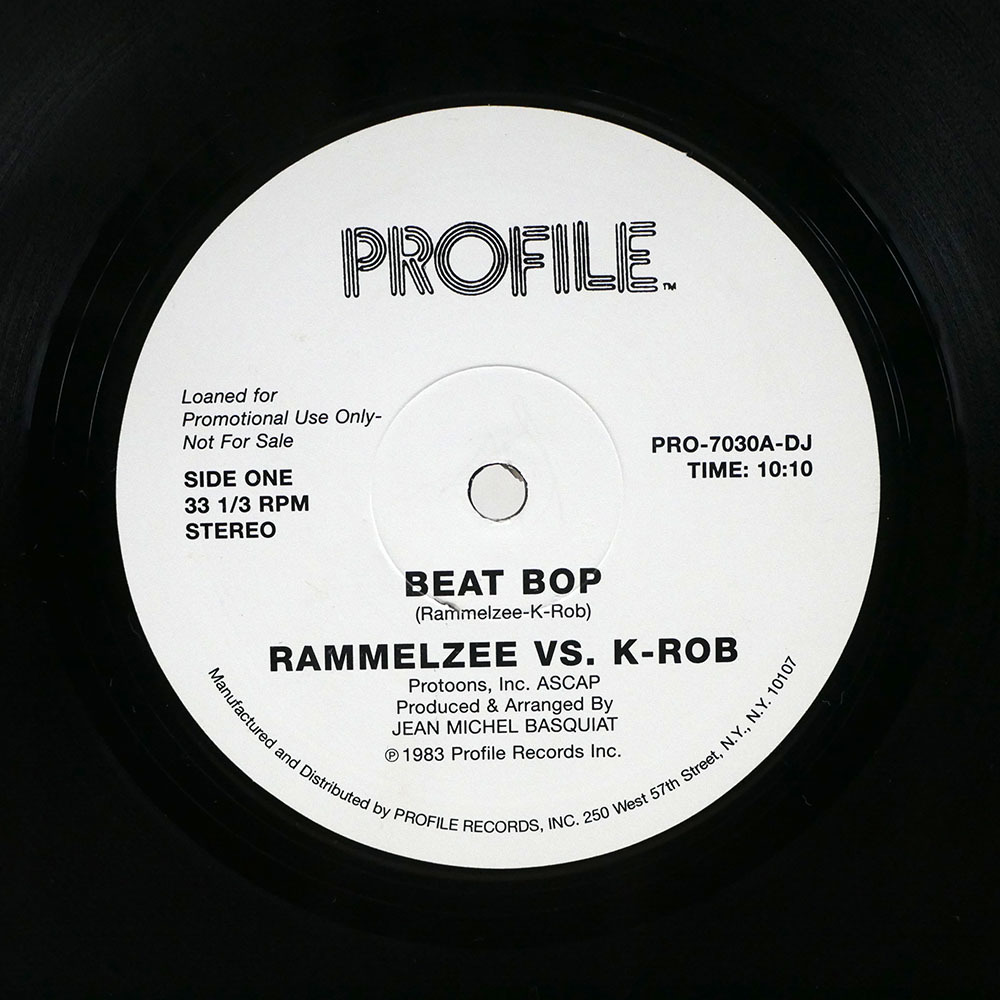 Yahoo!オークション - RAMMELLZEE/BEAT BOP/PROFILE PRO7030DJ 12