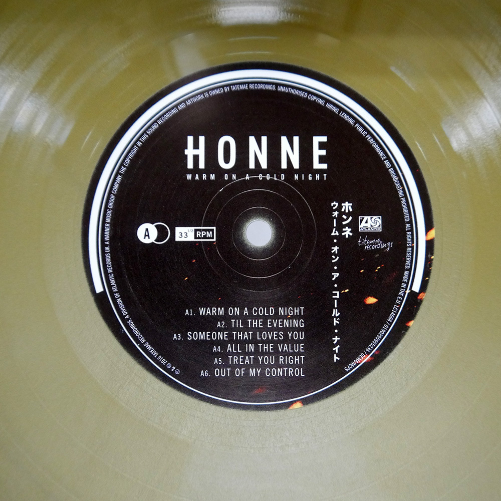Yahoo!オークション - UK盤 HONNE/WARM ON A COLD NIGHT/ATLANTIC 1902...