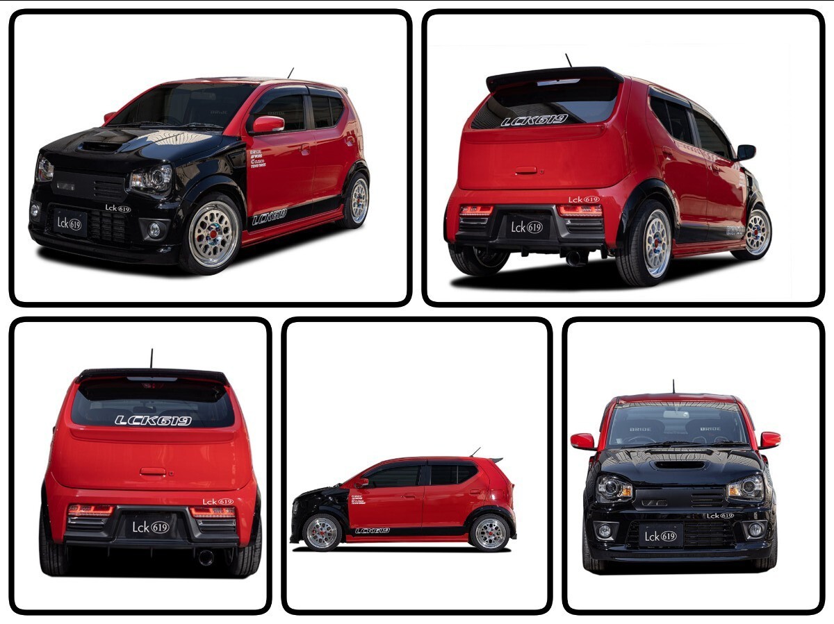 Yahoo!オークション - HA36S アルトワークス LCK619 オーバーフェンダ...